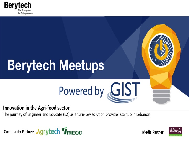 Berytech Meetups Powered by GIST - January 2017 Edition - ihjoz