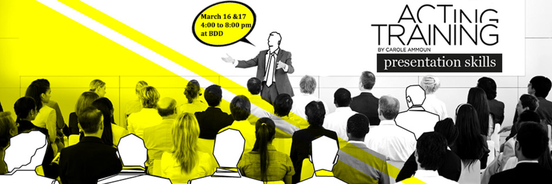 Acting Training for Presentation Skills - ihjoz