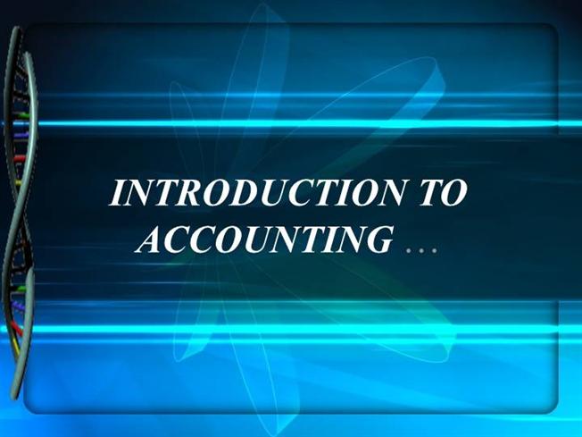 Introduction to Accounting - ihjoz