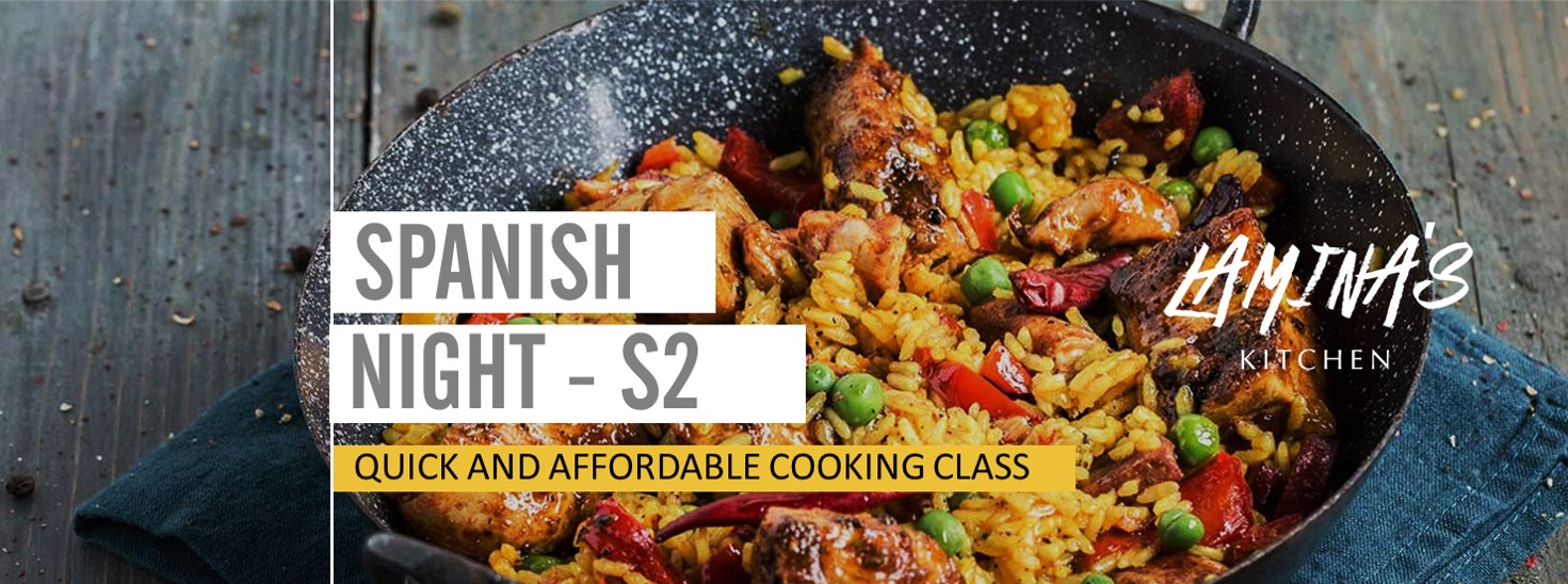 SPANISH NIGHT COOKING CLASS - S2 - ihjoz