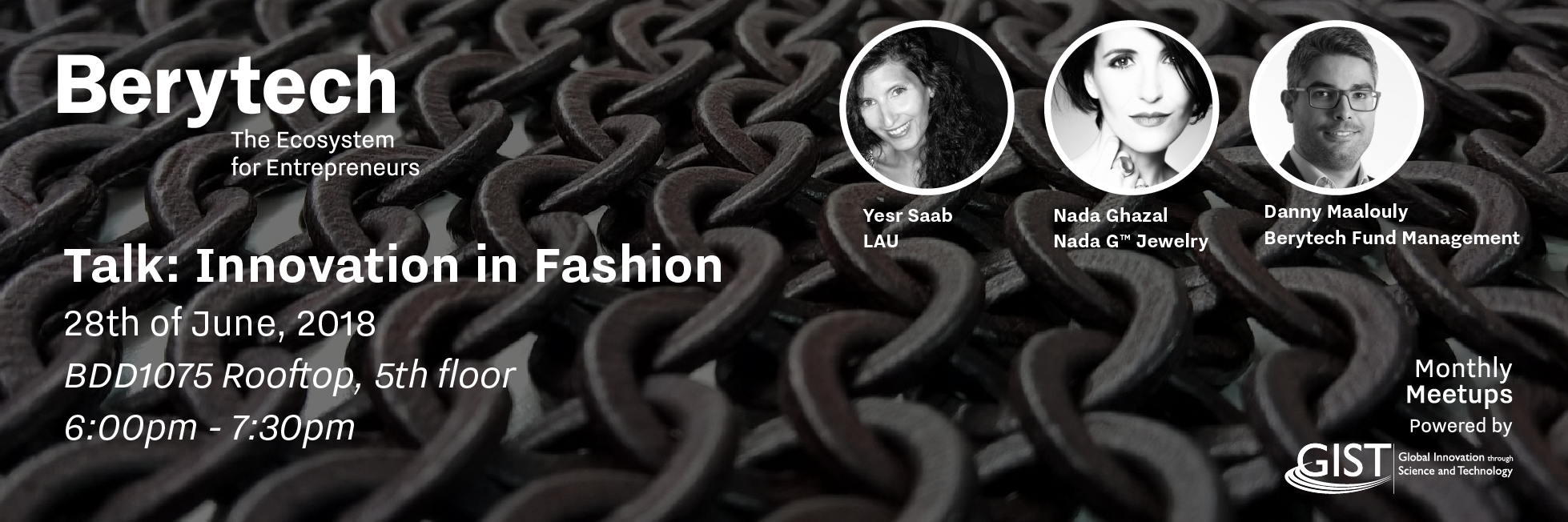 Berytech Meetups June Edition: Innovation in Fashion - ihjoz