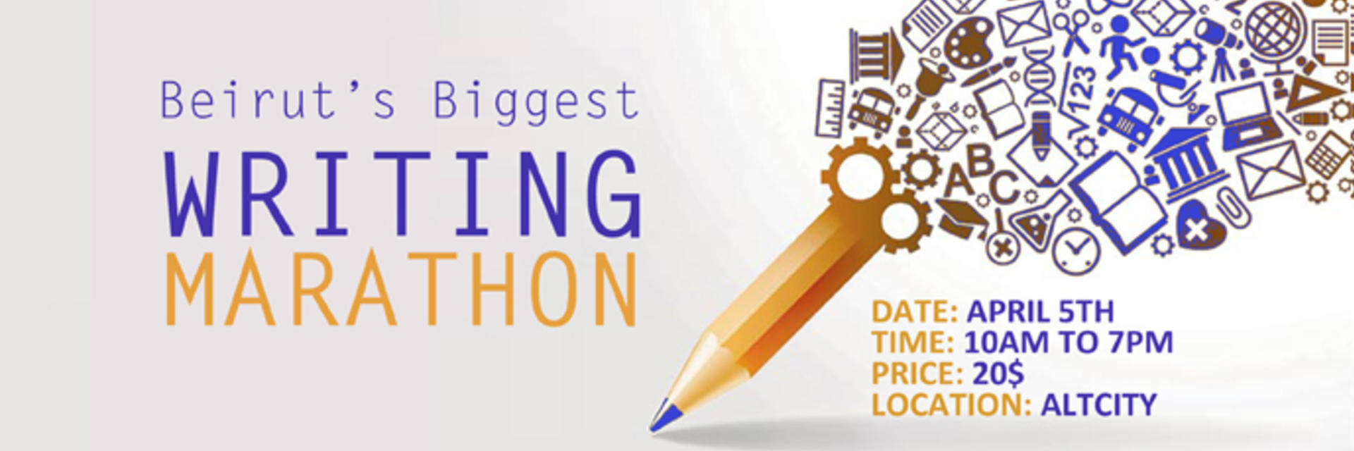 Beirut's Biggest Writing Marathon - ihjoz
