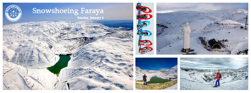 Snowshoeing Faraya - ihjoz