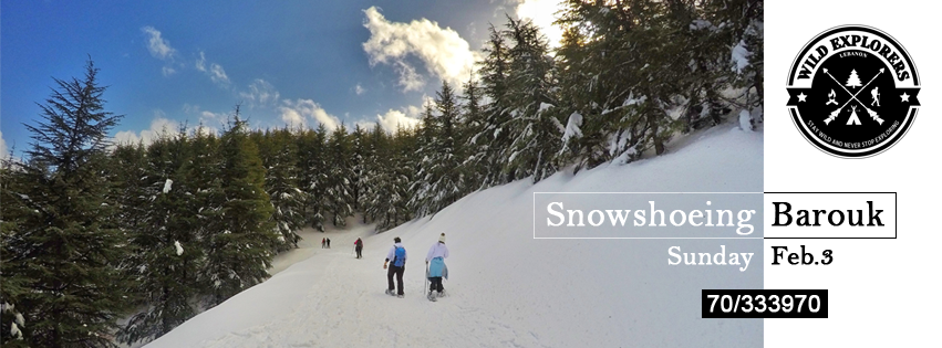 Snowshoeing Barouk - ihjoz