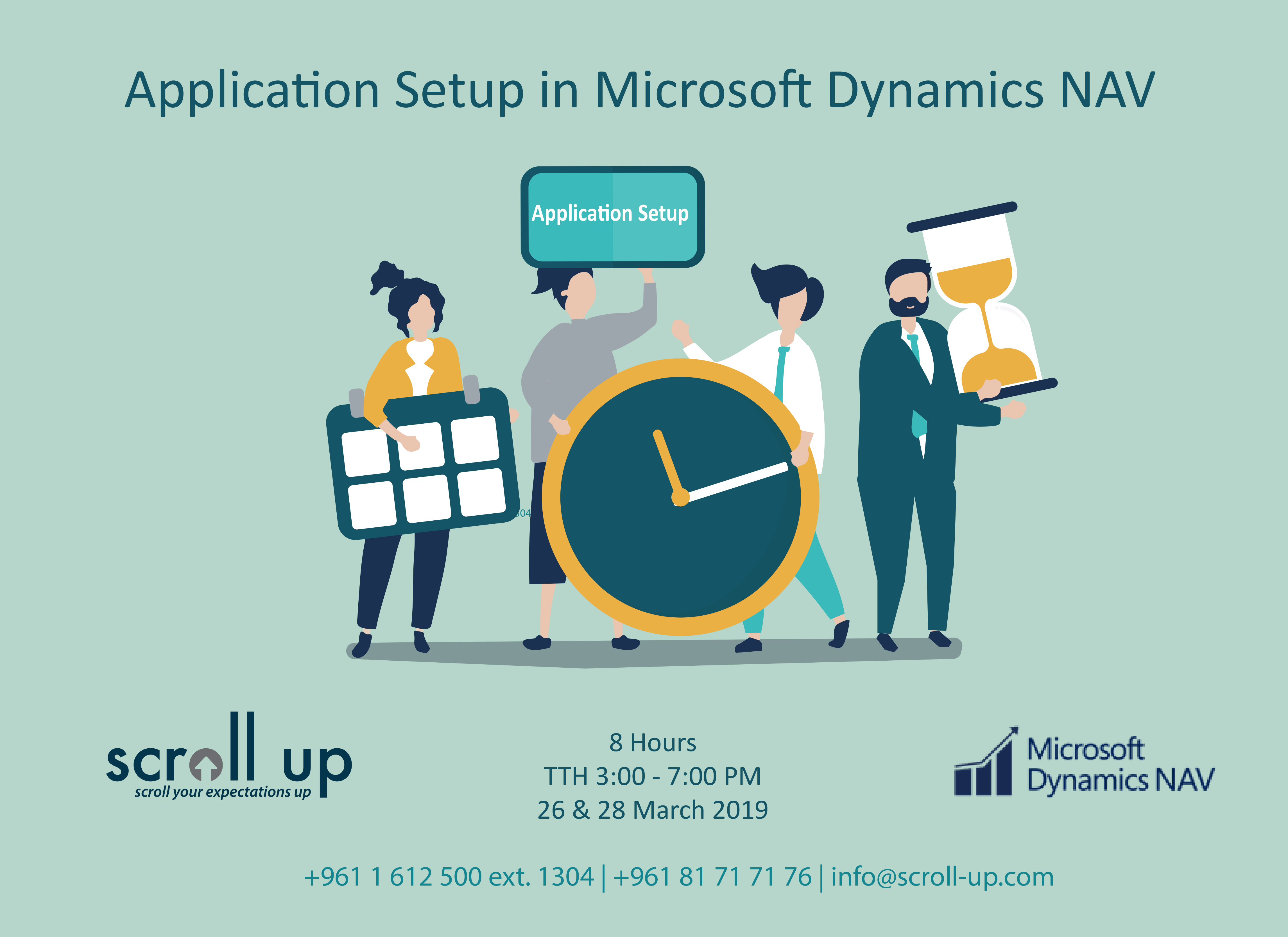 Application Setup in Microsoft Dynamics NAV Public Training - ihjoz