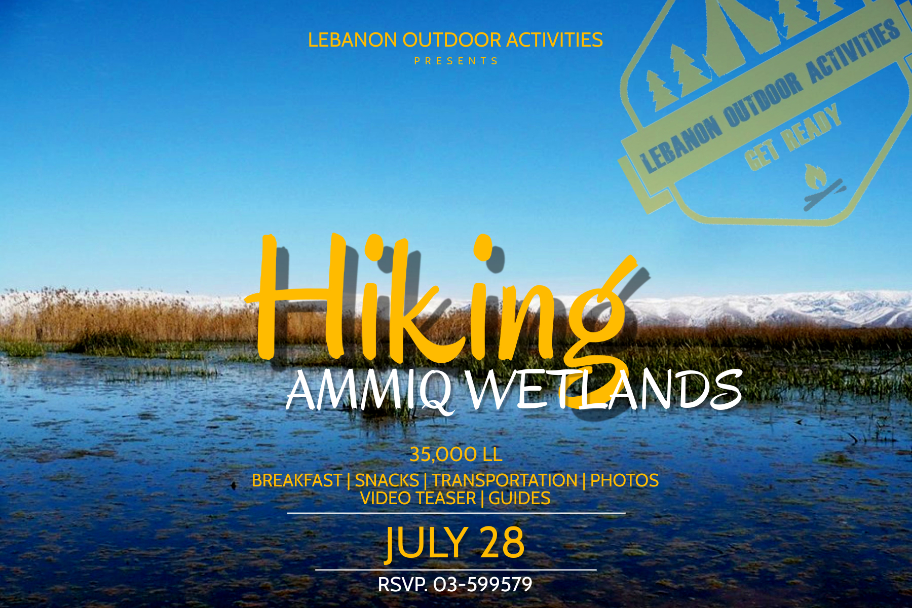 HIKING in Ammiq Wetland (West Bekaa) with LEBANON OUTDOOR ACTIVITIES ...