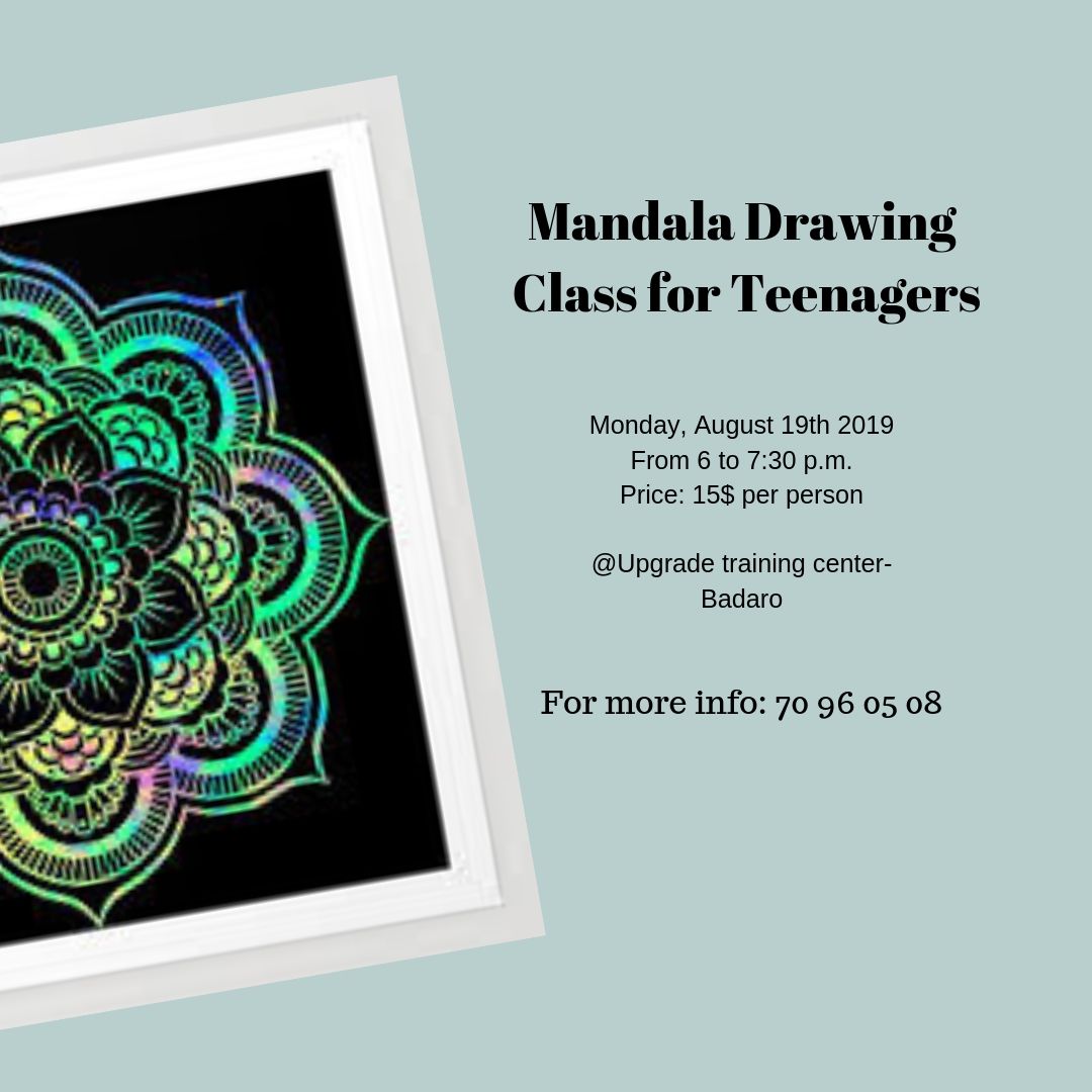 Mandala Drawing Workshop for Teens - ihjoz