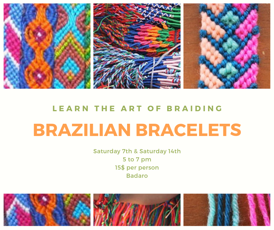 Brazilian Bracelets workshop - ihjoz