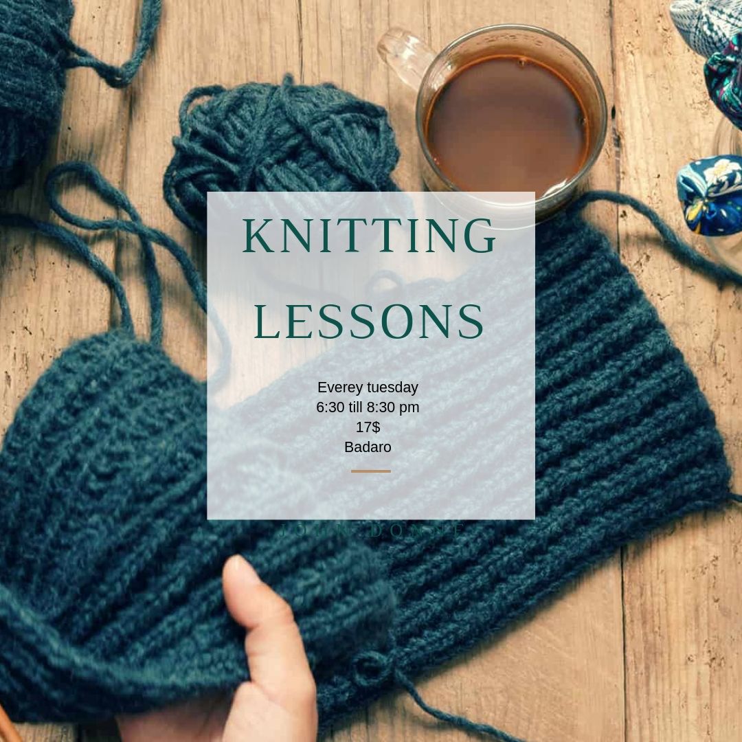 Knitting workshop - ihjoz