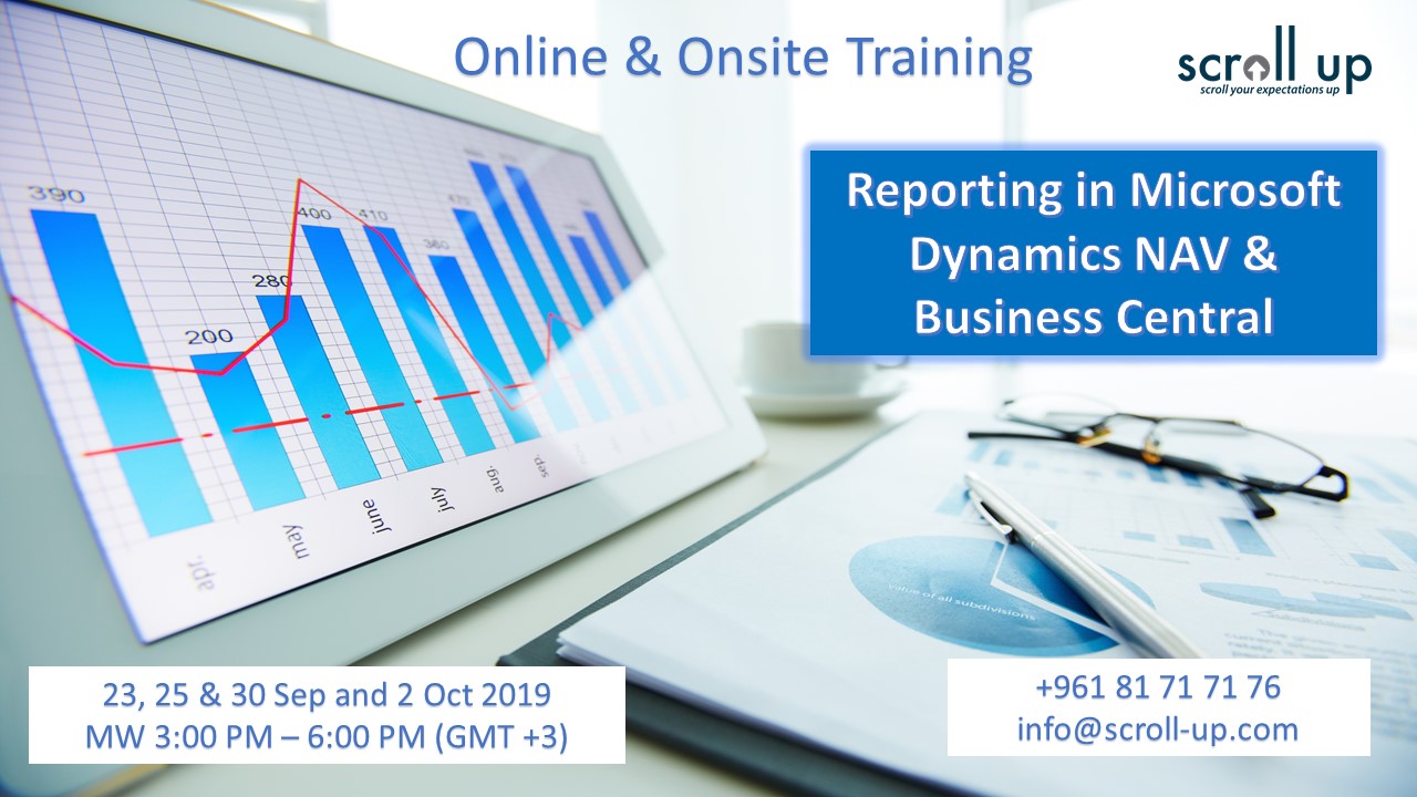 Reporting in Microsoft Dynamics NAV Online & Onsite Training - ihjoz