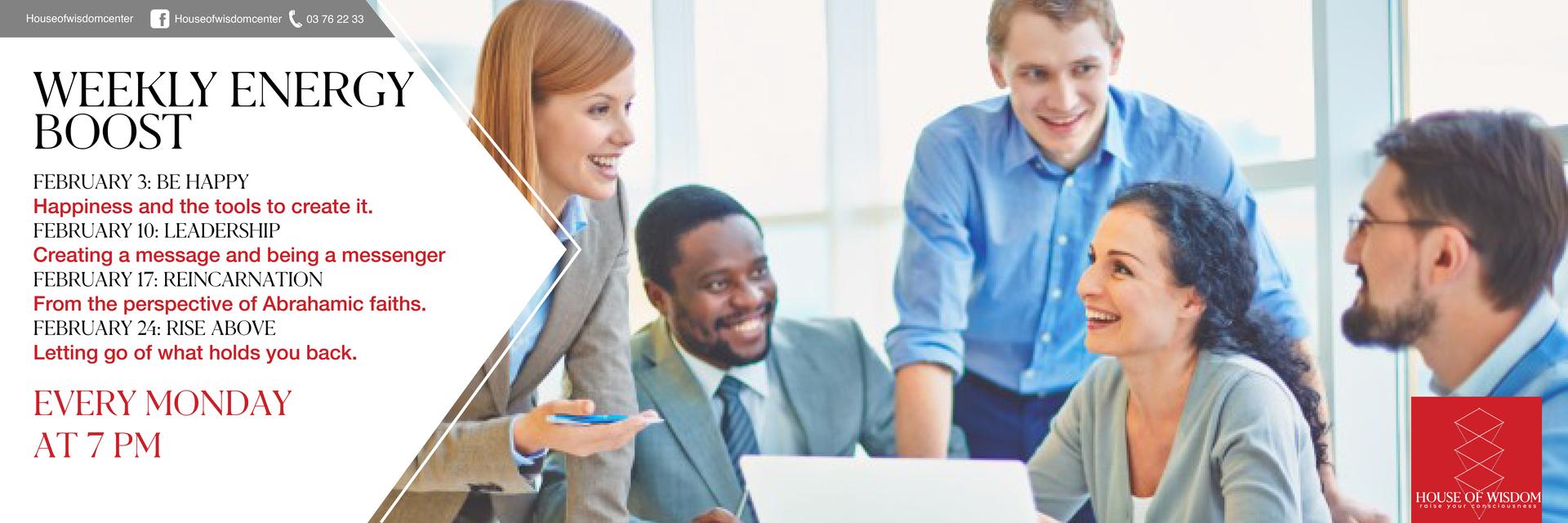 Weekly Energy Boost - ihjoz