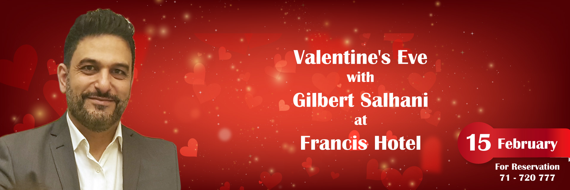 Valentine Dinner with Gilbert Salhani - ihjoz