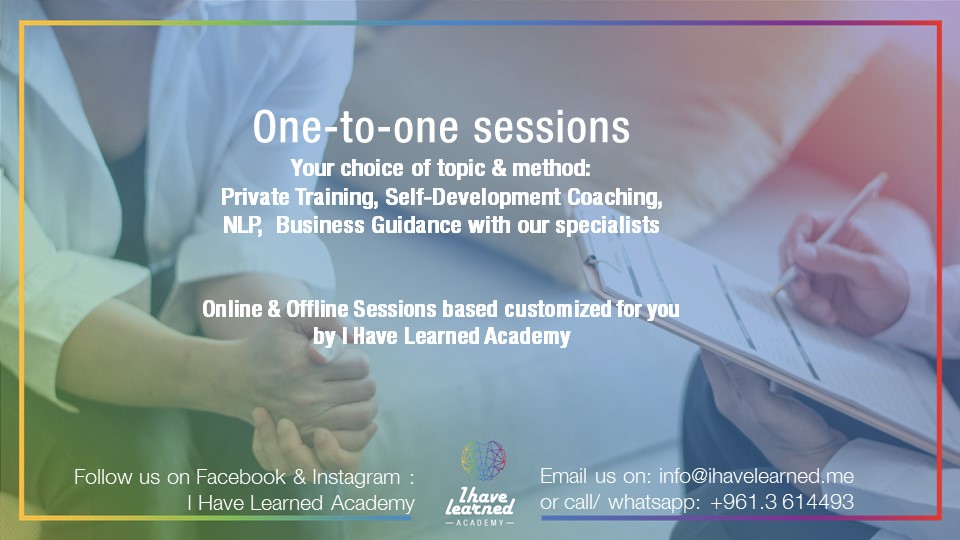 Private one-to-one session (Training or Coaching) Online & Offline with ...