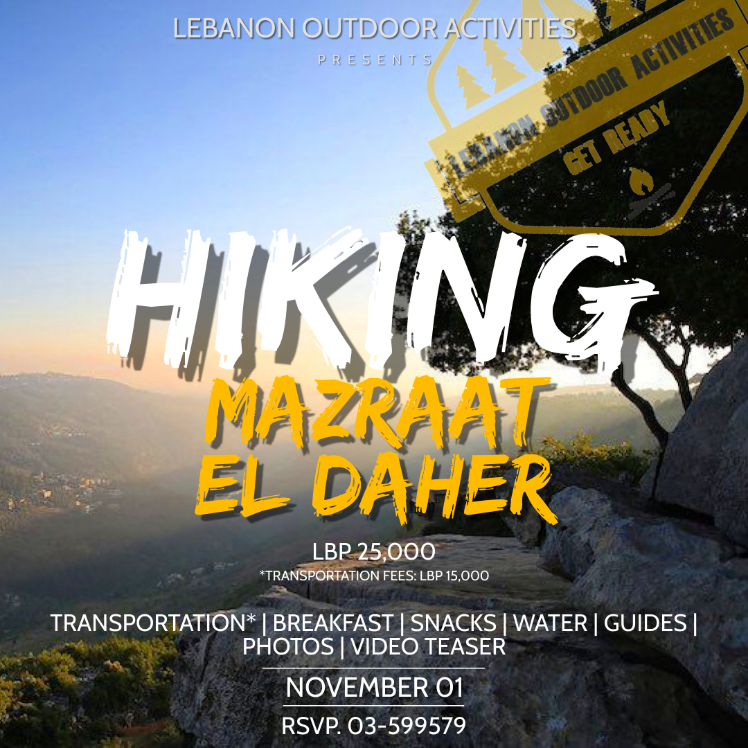 HIKING MAZRAAT EL DAHER WITH LEBANON OUTDOOR ACTIVITIES - LOA - ihjoz