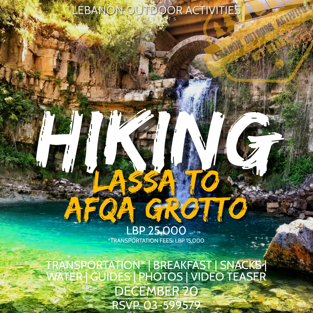 *LASSA TO AFQA GROTTO HIKE | LEBANON OUTDOOR ACTIVITIES - LOA* - ihjoz