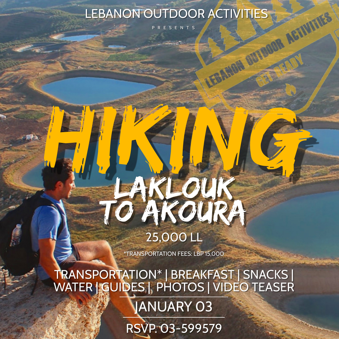 LAKLOUK TO AKOURA HIKING | LEBANON OUTDOOR ACTIVITIES - LOA - ihjoz