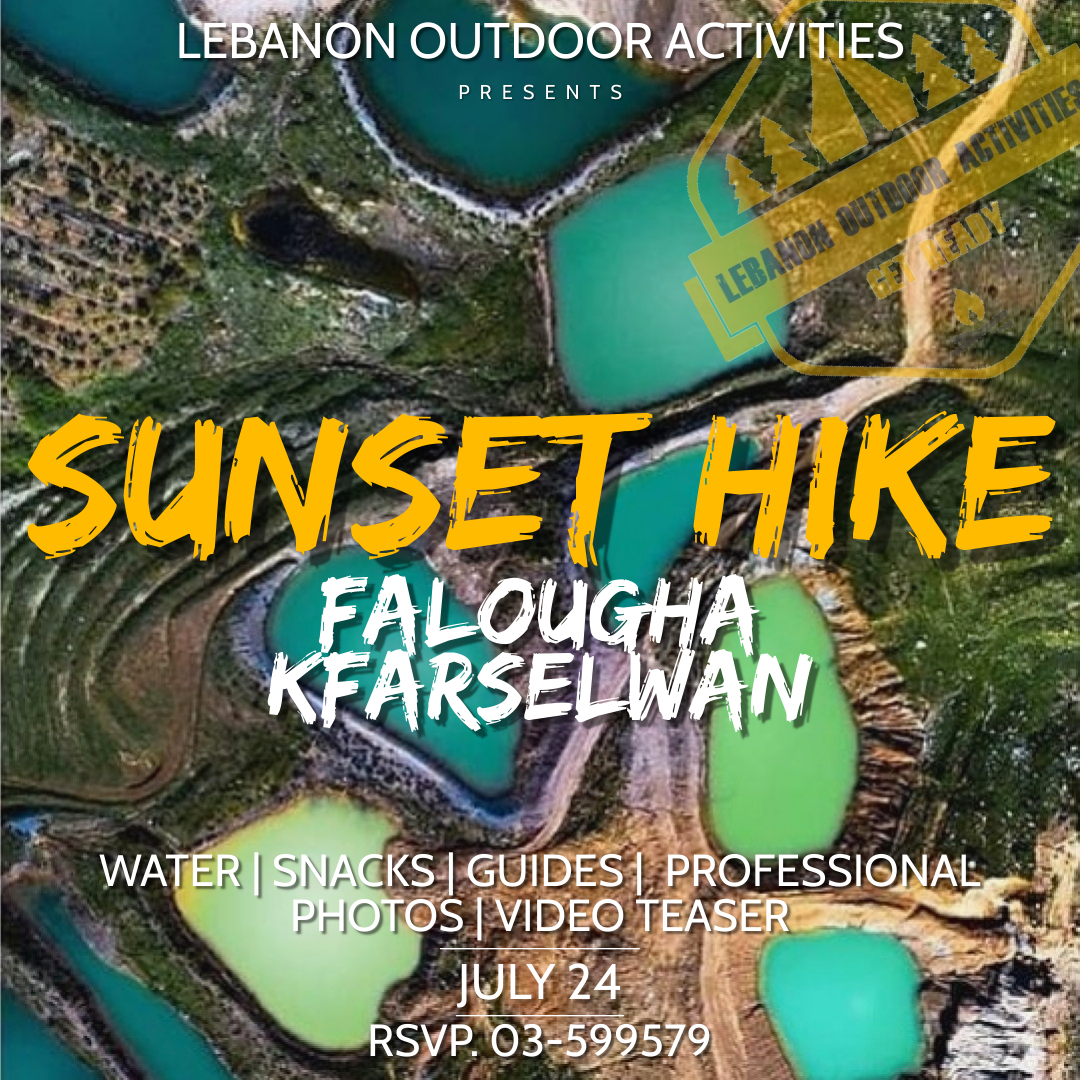 FALOUGHA KFARSELWAN SUNSET HIKE | LEBANON OUTDOOR ACTIVITIES - LOA - ihjoz