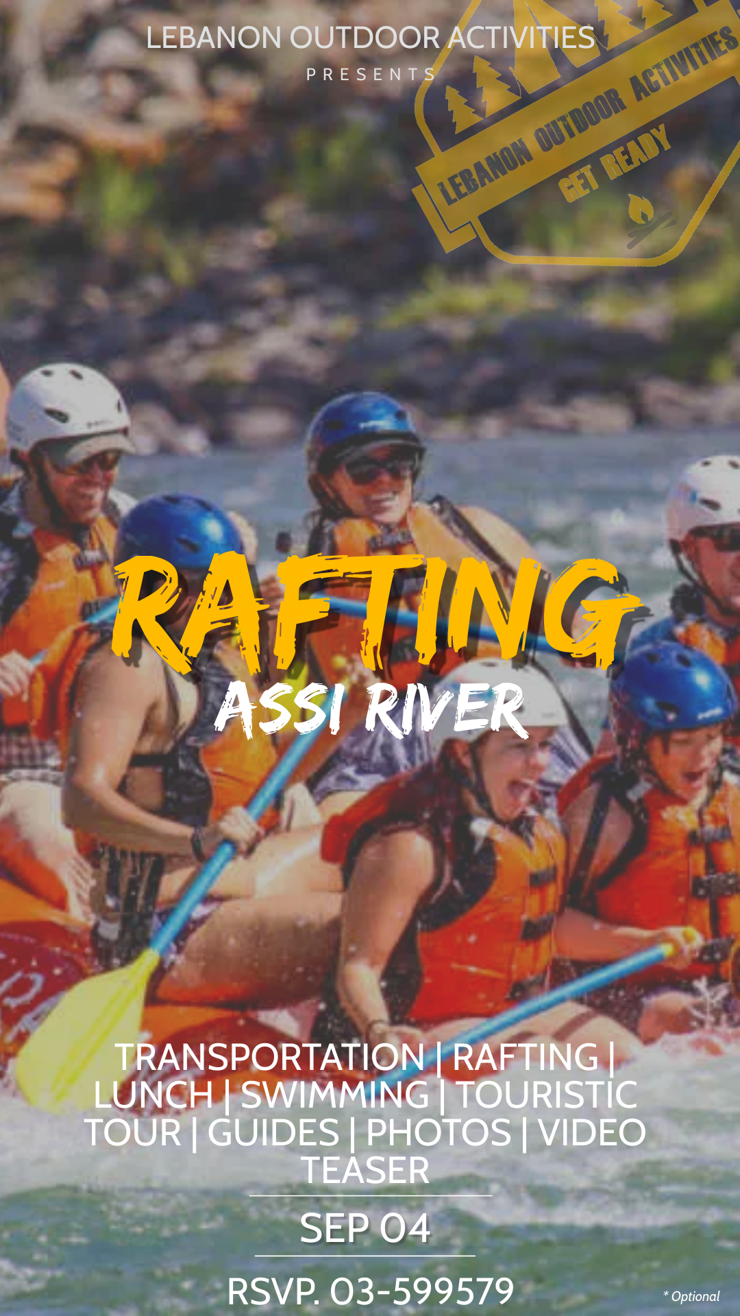 RAFTING IN ASSI RIVER | LEBANON OUTDOOR ACTIVITIES | LOA TEAM - ihjoz