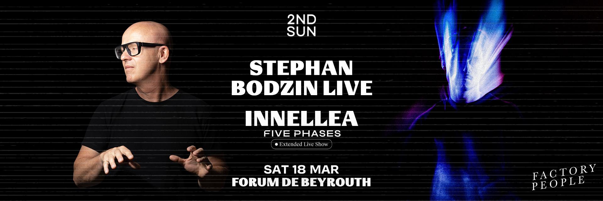 Stephan Bodzin Live and Innellea (Live) at Forum de Beyrouth - ihjoz