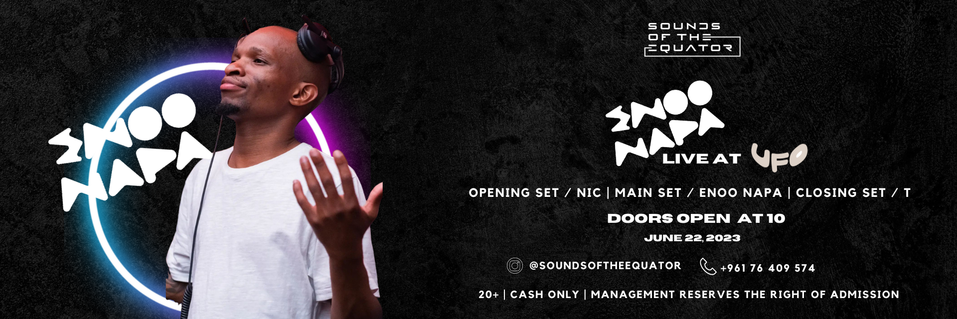 Enoo Napa Live at UFO - ihjoz