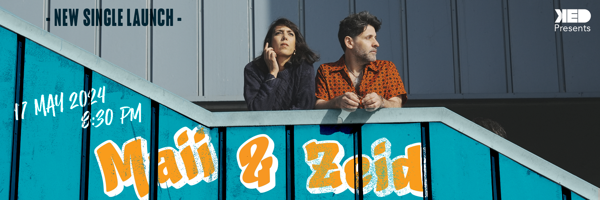 Maii & Zeid LIVE AT KED beirut - ihjoz