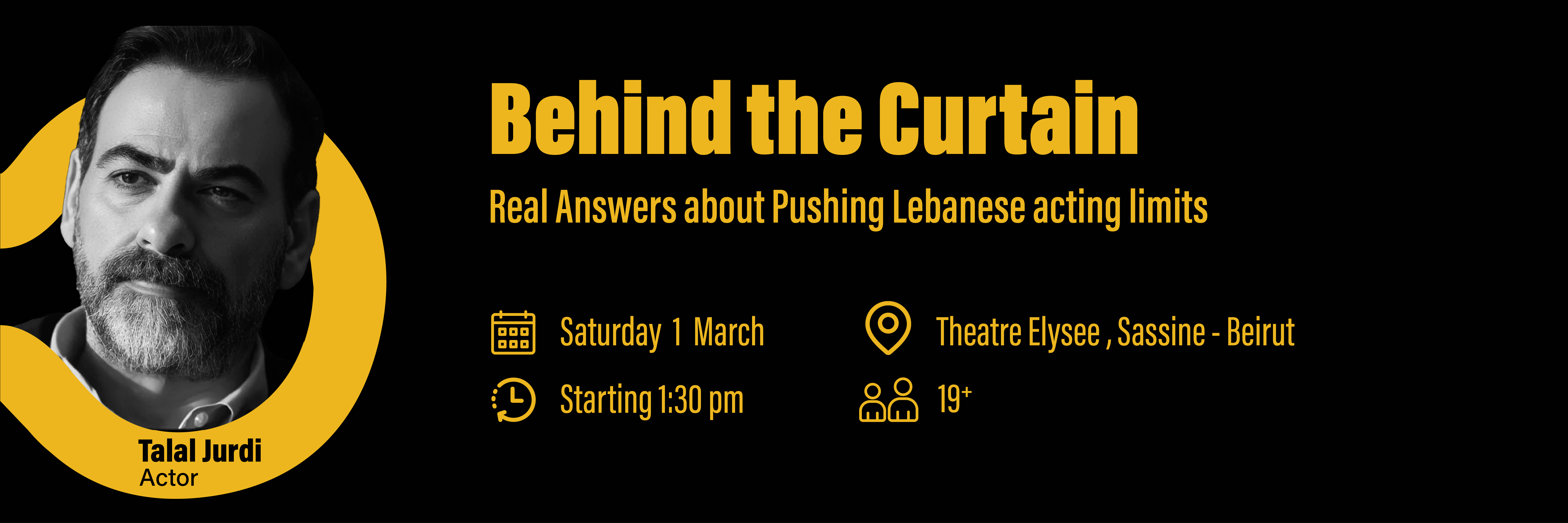 Behind the Curtain - Talal Jurdi - ihjoz