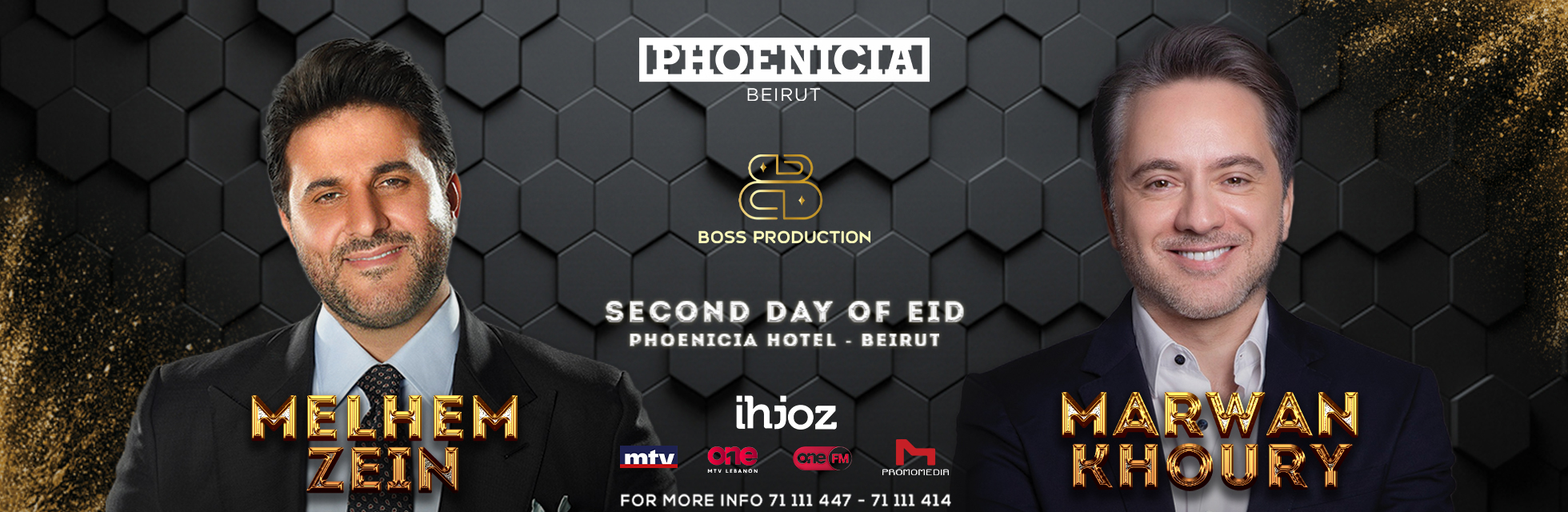 Melhem Zein & Marwan Khoury Live At Phoenicia - ihjoz