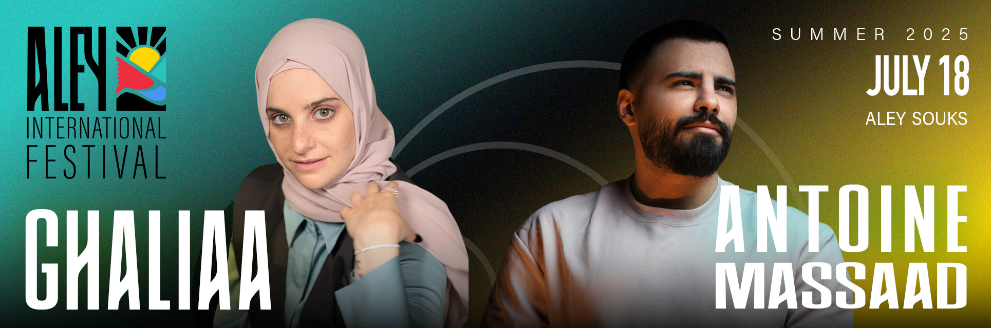 Ghalia and Antoine Massaad in Aley International Festival - ihjoz